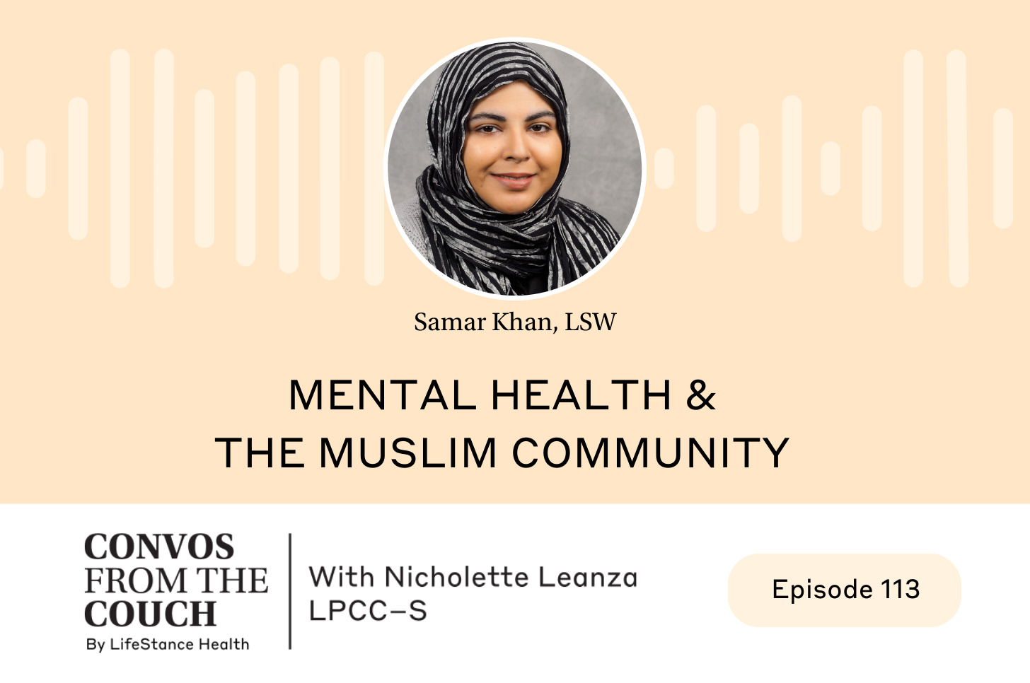 Mental Health & The Muslim Community - Podcast - Convos From The Couch ...